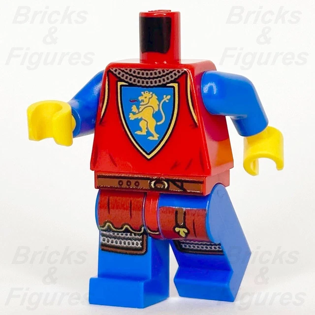 LEGO® CASTLE LION Knight Torso & Legs Minifigure Body Parts Soldier ...