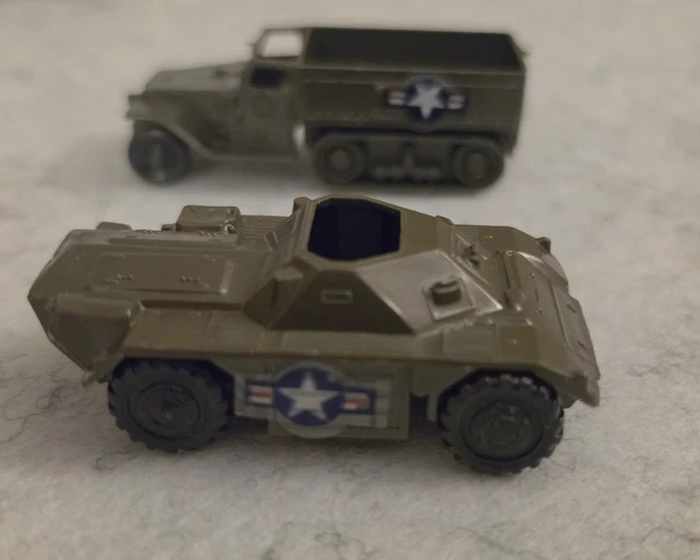 BLUE BOX COMBAT SET 2x TANKS 2x Helicopters 4 X Vehicles 1 X Medium Gun ...