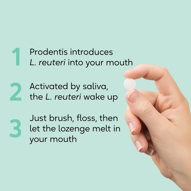 BIOGAIA PRODENTIS ORAL Probiotics for Gums & Teeth | Patented Dental ...