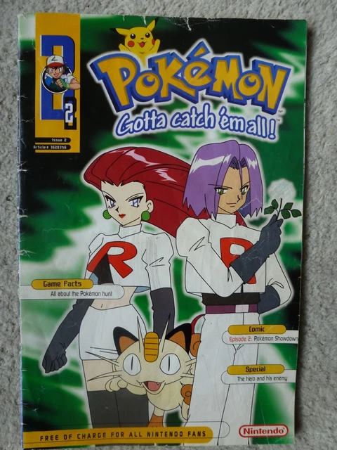 POKEMON GOTTA CATCH 'Em All Nintendo Magazine Comic _ Issue 2 Rare ...