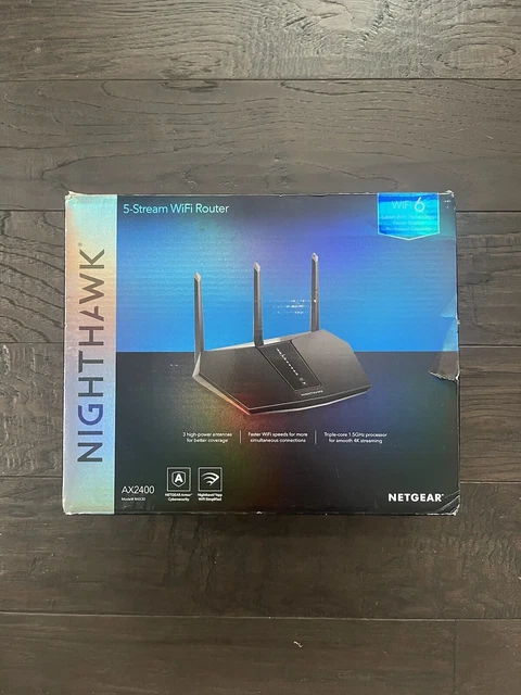 NETGEAR NIGHTHAWK WIFI 6 Router (RAX30) 5-Stream Dual-Band Gigabit ...