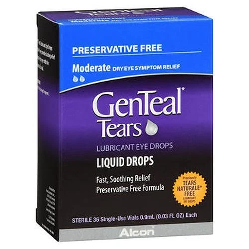 GENTEAL TEARS LUBRICANT Eye Drops 36 Each By Genteal £27.68 - PicClick UK