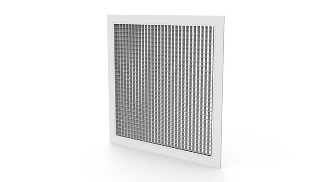 ALUMINIUM EGG CRATE grille white ventilation office ceiling supply ...
