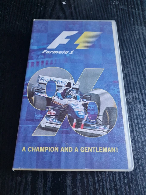 F1 FORMULA 1 FIA 96 Season Review - A Champion And A Gentleman! – VHS ...