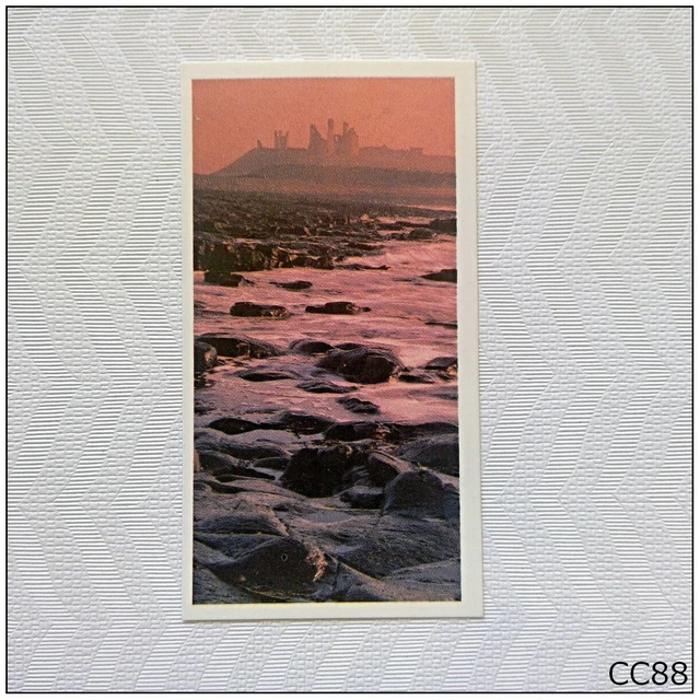 BROOKE BOND TEA Card Discovering Our Coast #14 Dunstanburgh Castle (CC88) $3.00 - PicClick AU