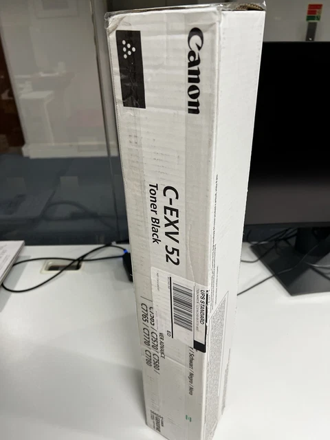 GENUINE CANON C-EXV52 Black Toner Cartridge 0998C002 £37.10 - PicClick UK