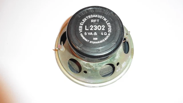 DDR RFT 1 Stück Lautsprecher L 2302 EUR 18,00 - PicClick DE