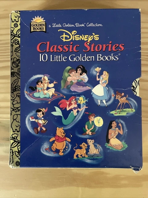 DISNEY'S CLASSIC STORIES. 9 Of The 10 Little Golden Books Used £15.09 ...