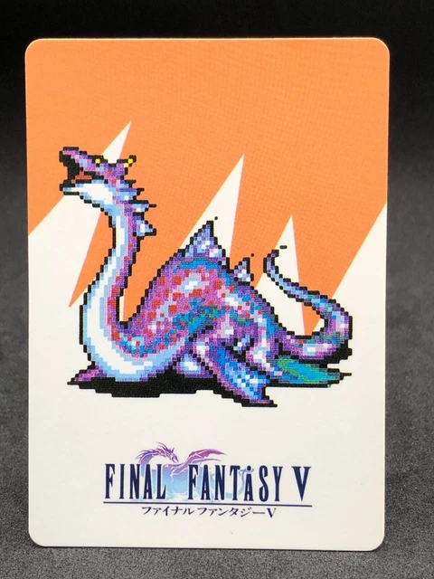 SYLDRA SUMMONED BEAST Final Fantasy V Square Trading Card 1992 No.120 ...