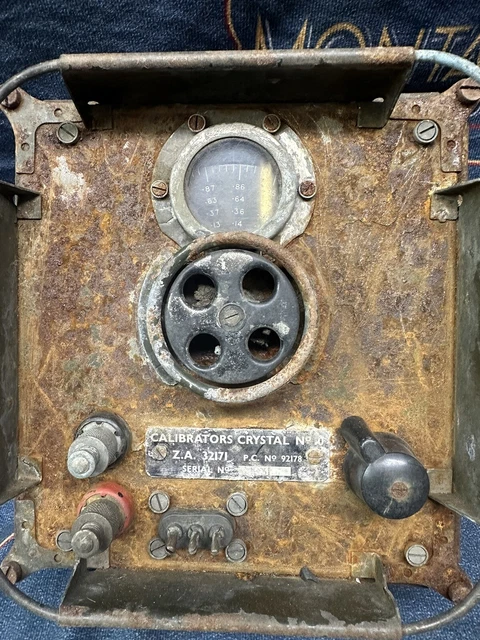 WW2 ARMY MILITARY Radio Wireless Set 62 WS62 CALIBRATORS CRYSTAL No 10 ...