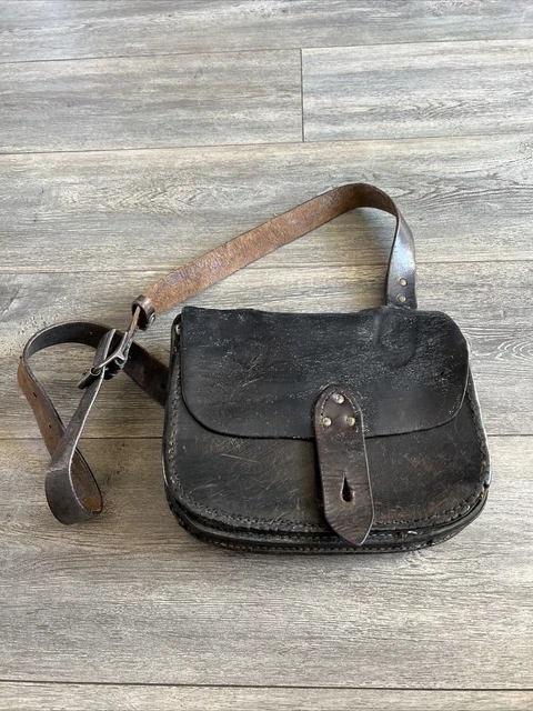 LEATHER SETRIGHT ALMEX Plessey Bus Conductor Ticket Machine Money ...