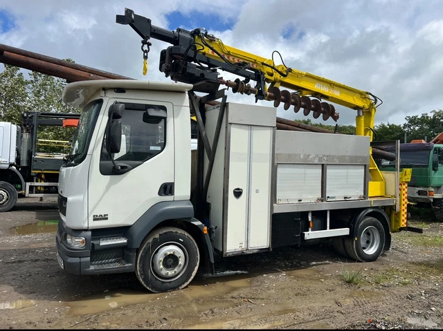 DAF LF55 170 PEU EX OPENREACH POLE ERECTION UNIT POLING LORRY 4x4 lorry ...