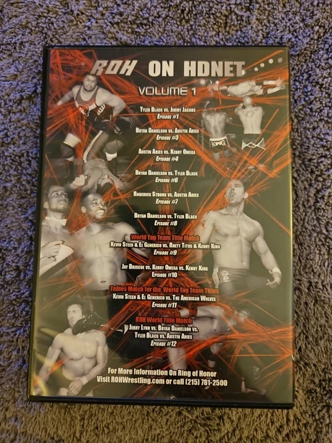 ROH ON HDNET Vol. 1 DVD Ring Of Honor WWE AEW NXT TNA PWG ECW (Rare) $7 ...