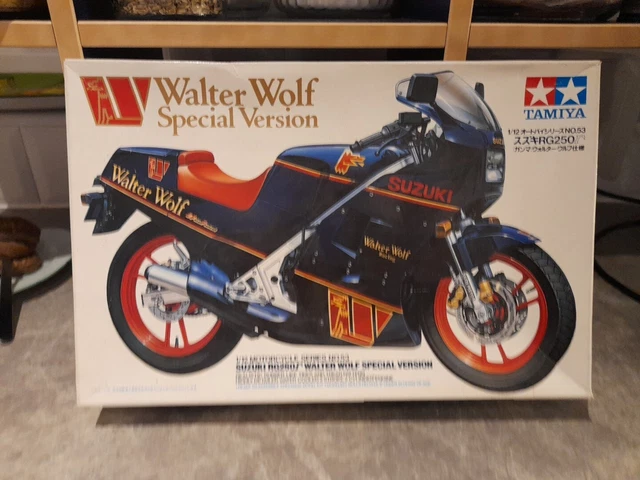 TAMIYA 1/12 WALTER WOLF SUZUKI RG250 Gamma SPECIAL VERSION 250cc Motorcycle MIB EUR 35,78 ...