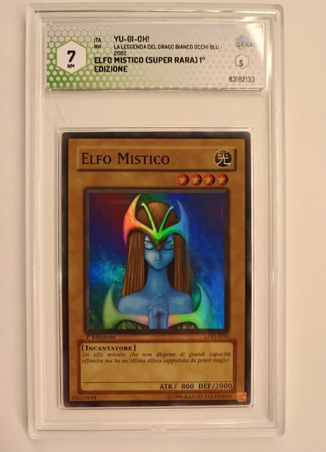 YU-GI-OH! ELFO MISTICO (Super Rara) 1ª Edizione LDD-1050 NM GRAAD 7 EUR 46,50 - PicClick IT
