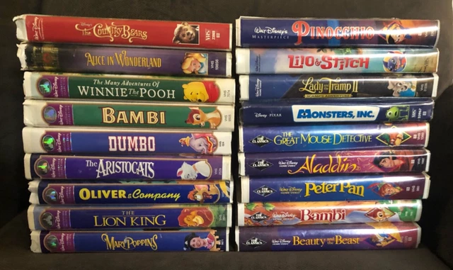 DISNEY VHS MOVIES (18 movie lot) $28.00 - PicClick CA