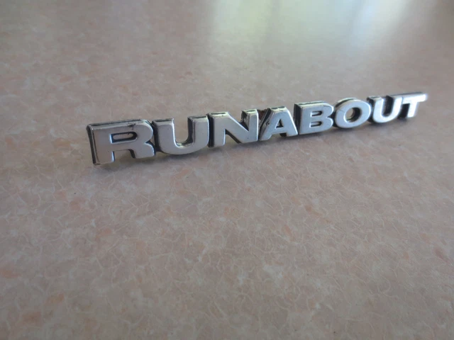 ORIGINAL FORD PINTO runabout car metal emblem / badge ...