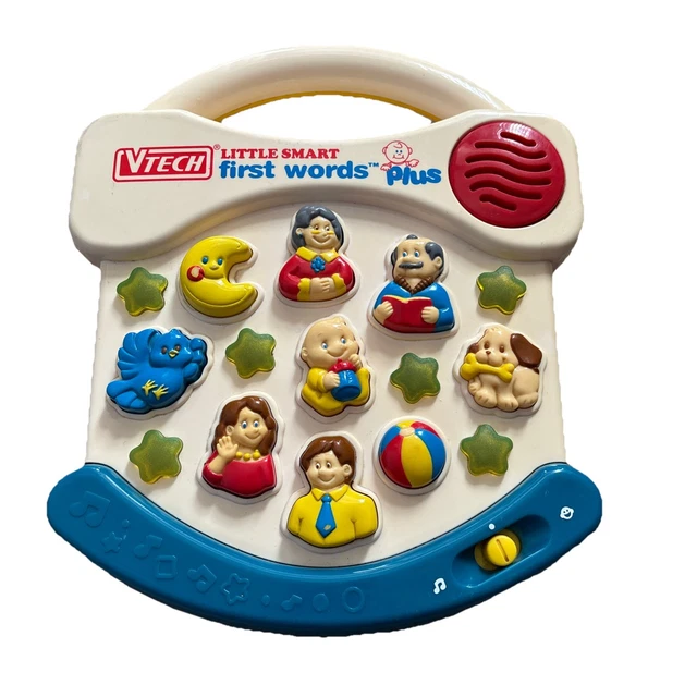 VINTAGE VTECH LITTLE Smart First Words Plus Activity Centre Toy ,lights ...