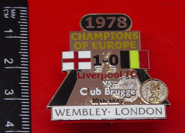 DANBURY MINT ENAMEL Pin Badge Liverpool Football Club LFC Champions ...