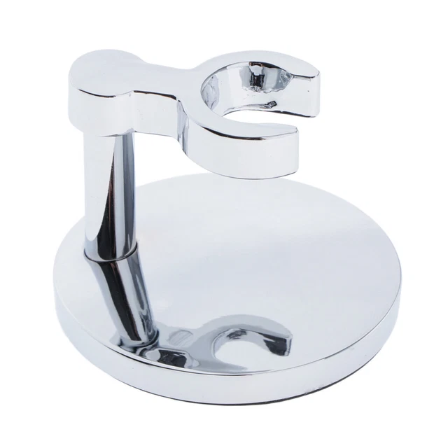 STABLY STAINLESS STEEL Safety Razors Shaver Stand Holder Salon Barber ...