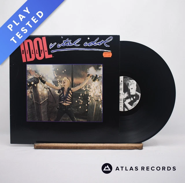 BILLY IDOL VITAL Idol LP disque vinyle 1985 CUX 1502 Chrysalis - EX/NM EUR 32,00 - PicClick FR