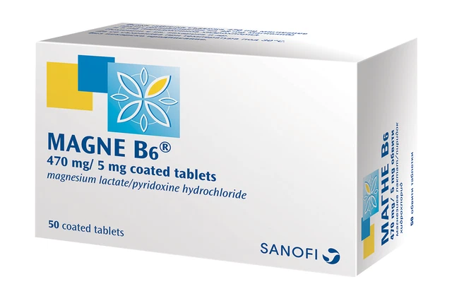 MAGNE B6 TABLETS Magnesium Deficiency Muscle Spasms Stress Insomnia ...
