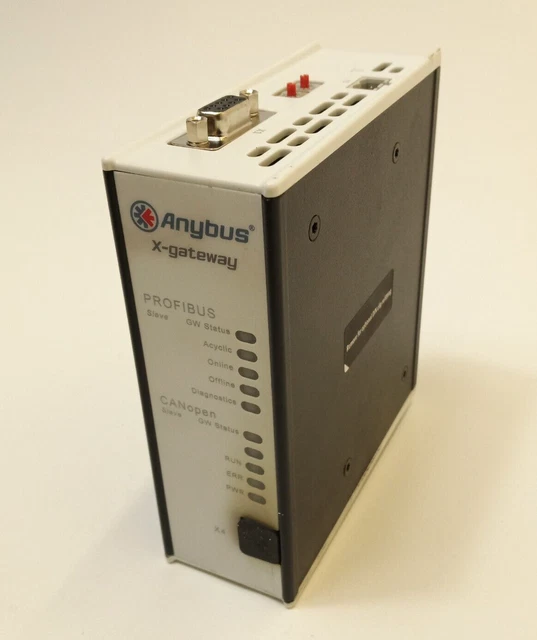 ANYBUS X-GATEWAY AB7849-F, Profibus DP/DPV1 Slave-CANopen Slave, 24 V/DC, 400mA EUR 150,00 ...