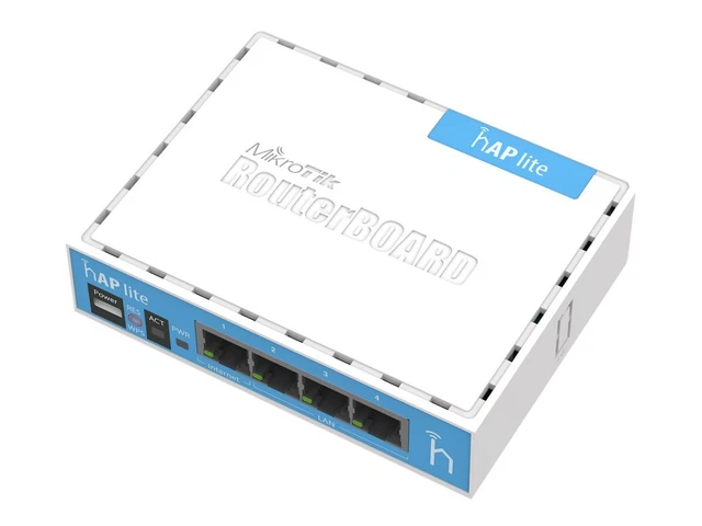 MIKROTIK ROUTERBOARD HAP-LITE RB941-2nD Wireless router 4-port switch ...