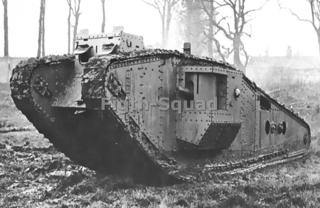 WW1 PICTURE PHOTO WW1 British Mark IV tank 5562 £5.06 - PicClick UK
