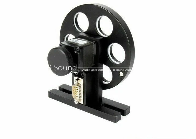MOTORIZED FILTER WHEEL Lens Switcher Holder 6 Pieces Automatic Optical ...