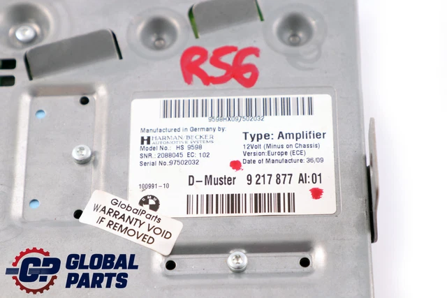 MINI COOPER ONE R56 R57 LCI Amplifier Hifi Harman Kardon 9217877 £149. ...