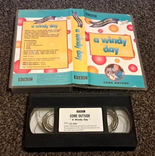 COME OUTSIDE WITH Auntie Mabel And Pippin A Windy Day Pal Vhs Video ...
