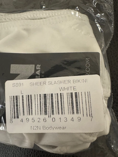 NWT N2N BODYWEAR Mens Swimwear Sheer Slasher Bikini See Thru Color ...