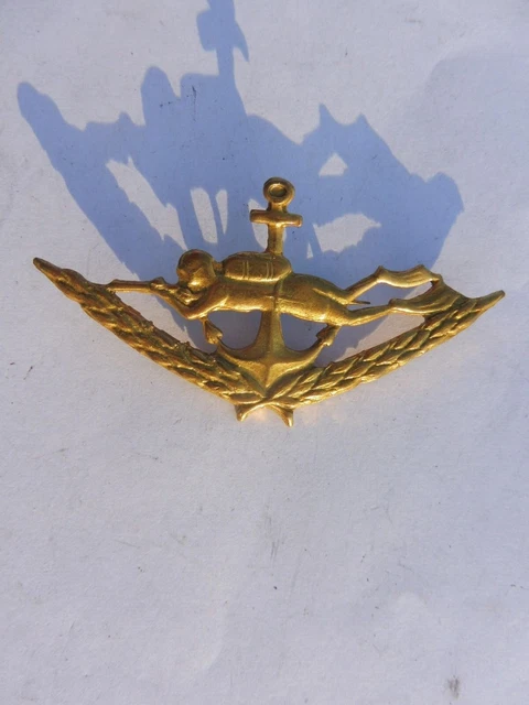 DISTINTIVO FORZE SPECIALI Marina Grecia Frogman Oyk Seal Special Forces ...