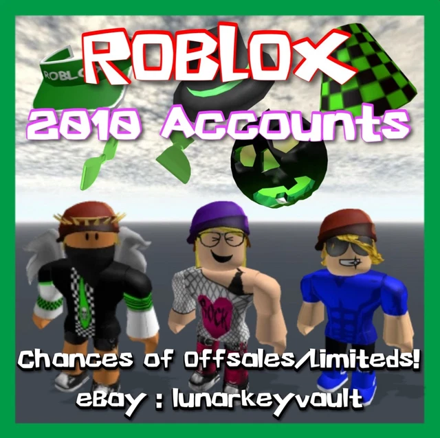 Roblox Accounts FOR SALE! - PicClick UK