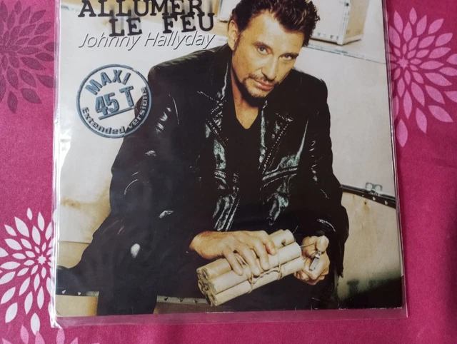 JOHNNY HALLYDAY & interdit à la vente" TBE vinyle allumer le feu maxi 45 T EUR 160,00 - PicClick FR