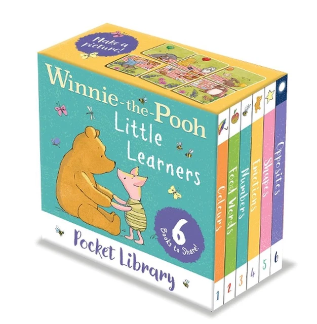WINNIE-THE-POOH LITTLE LEARNERS Pocket Library by Winnie-the-Pooh Board ...