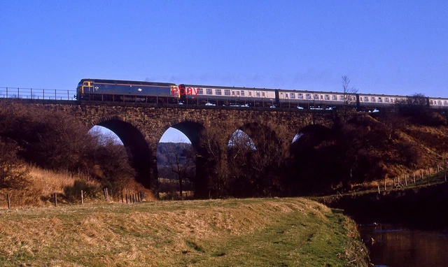 ORIGINAL 35MM SLIDE BR Class 47 no.47415 on the S&C +rights for use £2. ...