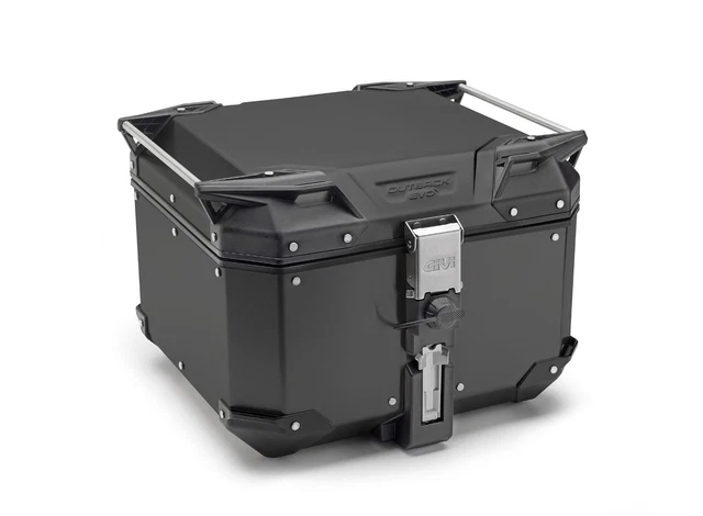 BMW R1300GS 2024 Givi TREKKER OUTBACK EVO OBKE42B TOP BOX + SRA5143 ...