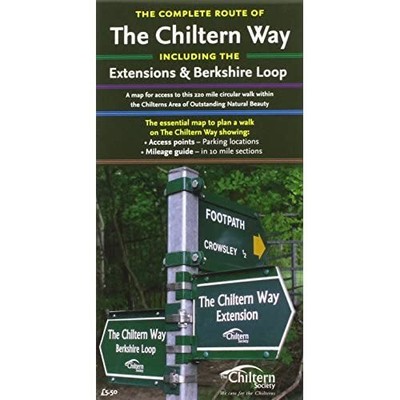 MAP OF THE Complete Chiltern Way - Map NEW Stuart Gulliman 2011-11-26 ...