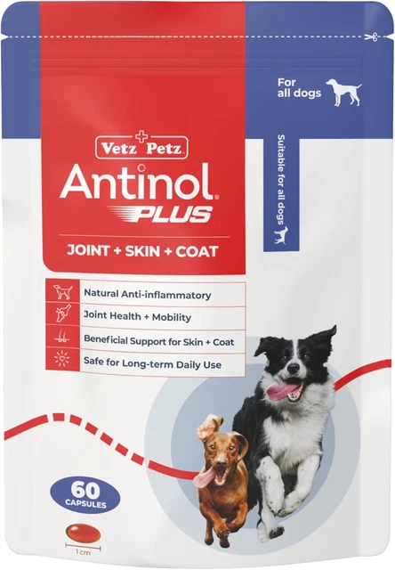 VETZ PETZ plus ? Natural Joint, Skin & Coat Supplement for Dogs ...