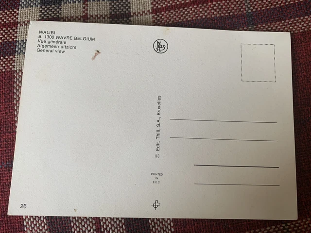 WALIBI BELGIUM SIROCCO Anton Schwarzkopf SHUTTLE LOOP Roller Coaster ...