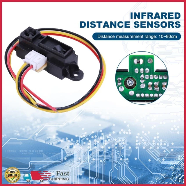 GP2Y0A21YK0F INFRARED PROXIMITY Sensor with Cable 4.5~5.5V for Arduino ... GP2Y0A21YK0F INFRARED PROXIMITY Sensor with Cable 4.5~5.5V for Arduino ...