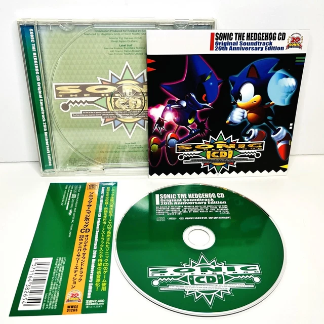 SONIC CD SONIC the Hedgehog Soundtrack OST Anniversary Edition ...