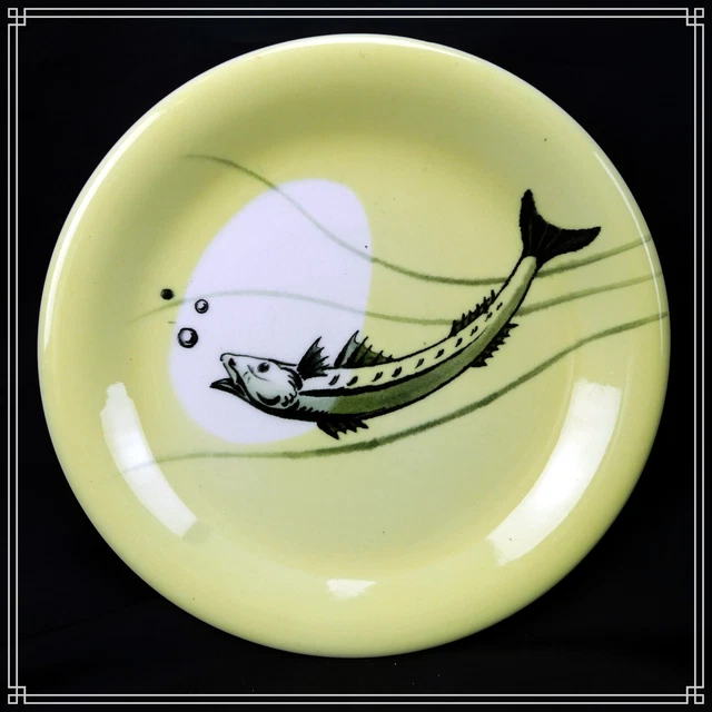 ORIGINALE ASSIETTE EN Faience Art Deco De Tours Gustave Asch Sainte ...