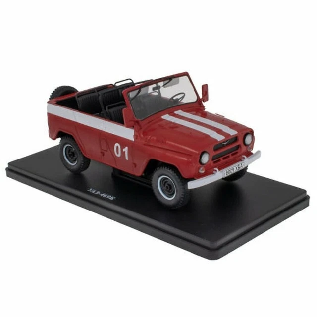1:24 UAZ 469B 1972 Fire truck firefighters Ixo Salvat Diecast £19.99 ...