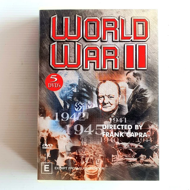 WORLD WAR II DVD 5-Disc Set Directed by Frank Capra, History ...