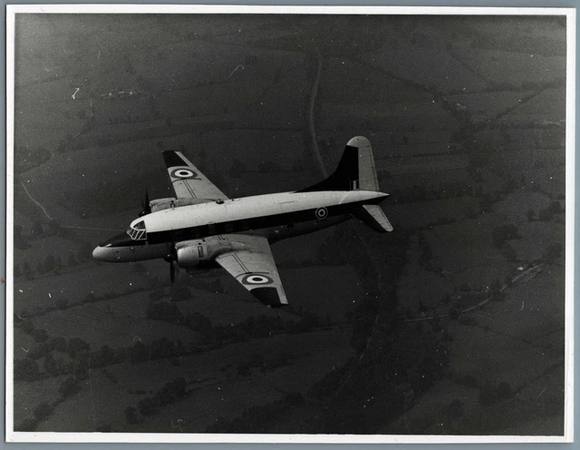 VICKERS VARSITY WJ945 Raf Little Rissington Vintage Original Mod Photo ...