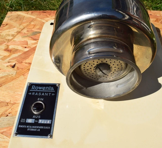 ALTE ROWENTA RASANT Kaffeemaschine Deko Stück Selten RAR EUR 230,00 ...