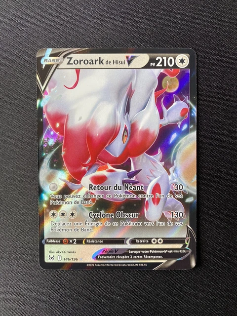 CARTE POKÉMON ZOROARK de Hisui V 146/196 EB11 Origine Perdue NEUF EUR 1,00 - PicClick FR